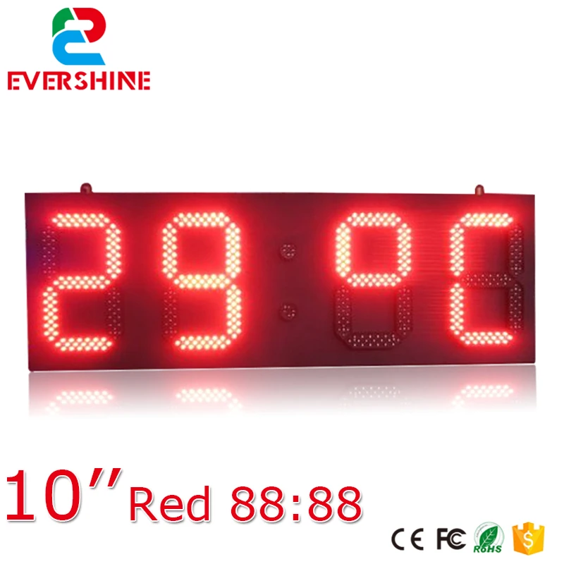 Led-display-countdown-tampilan-10-inch-merah-dipimpin-digital-papan ...