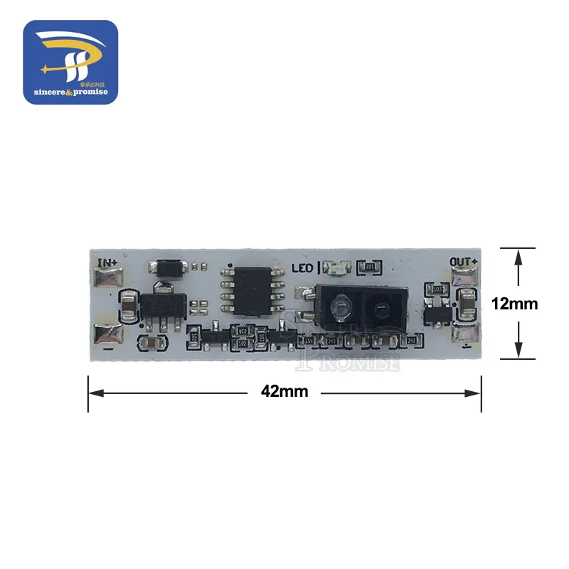 【KAMDSS015】XK-GK-4010A DC 12V Short Distance Scan Sensor Sweep Hand ...