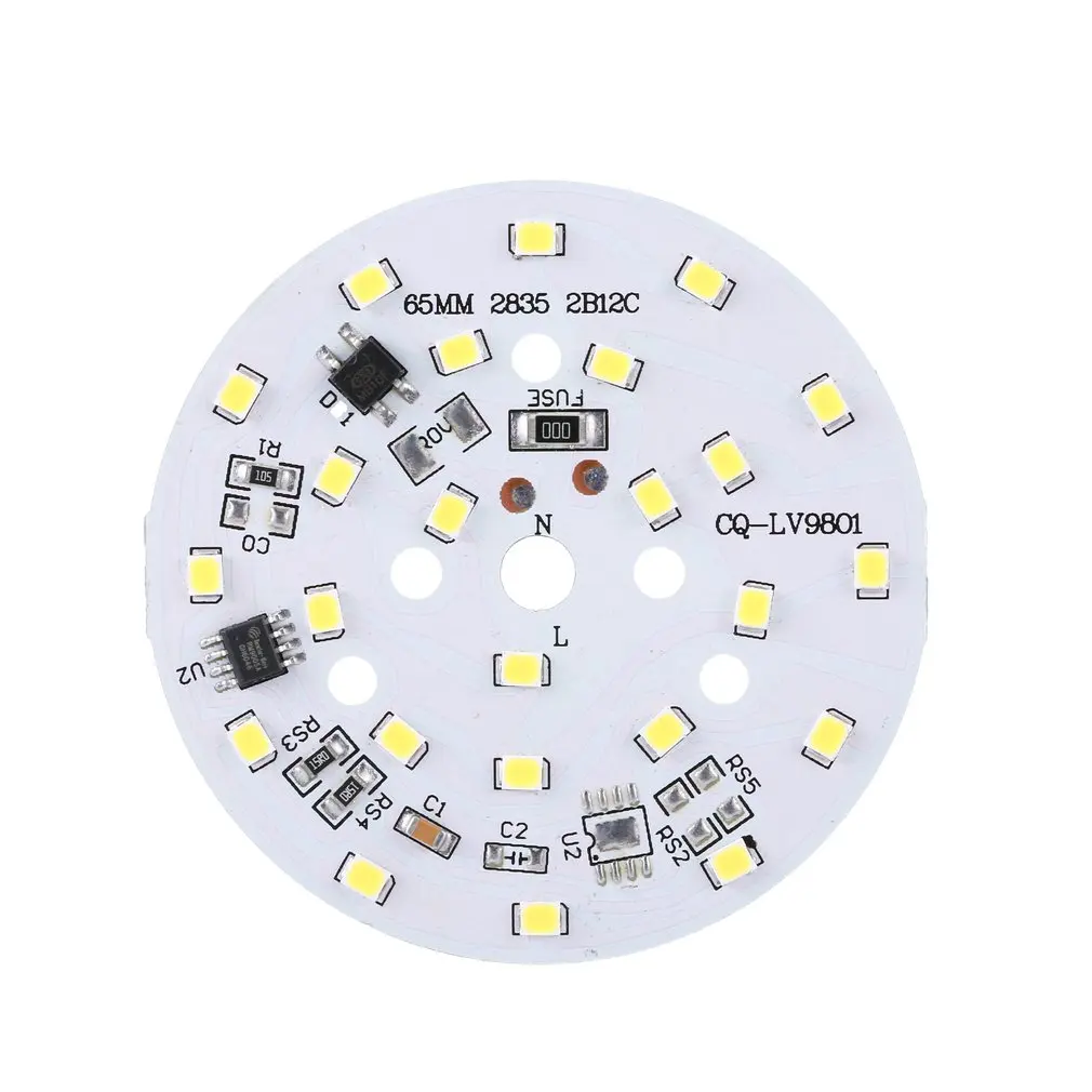12W puro LED SMD blanco 2835 luz LED Downlight placa Base de aluminio ...