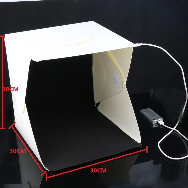 Aliexpress.com : Buy 30*30cm Portable Folding Studio Light Box LED ...