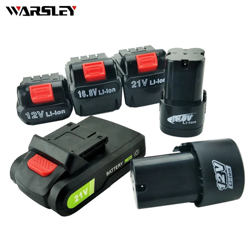 12v 16 8v 21v Rechargeable Drill Power Tools Battery For Cordless