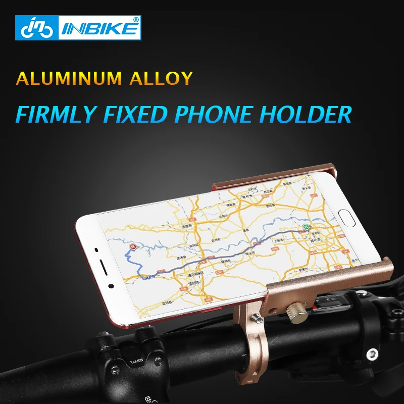 INBIKE Aluminum Alloy Bicycle Cell Phone Bracket Stationary Frame MTB ...