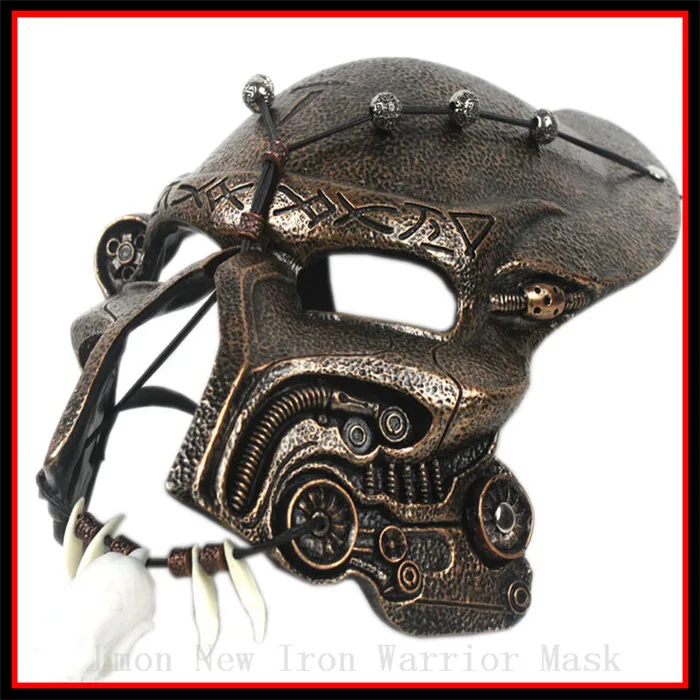 New Version Silver Iron Man Style AVP Costume Masks Supper Replica ...