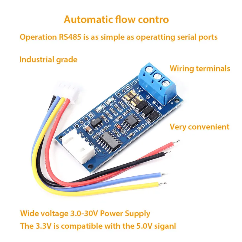 TTL to RS485 For Arduino USB Module Converter AVR 3.0V ~ 30V Converter ...