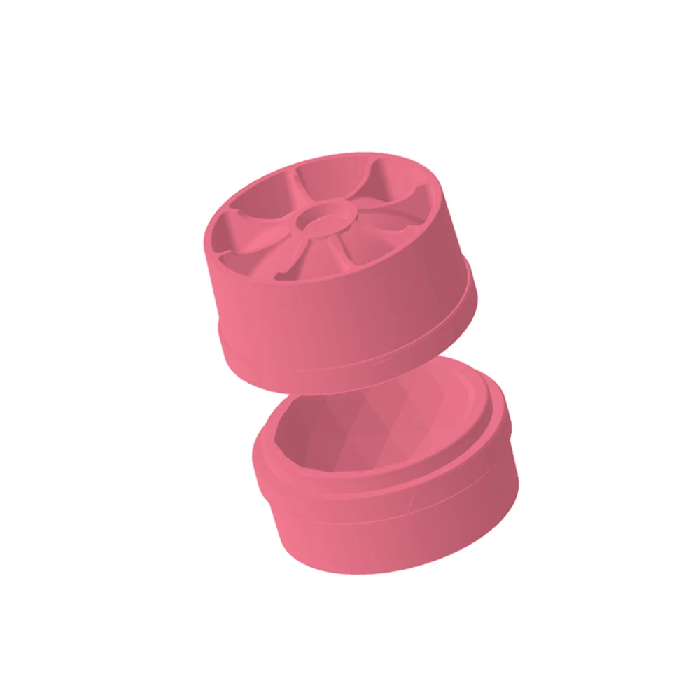 Newest Ice Round Silicone Mold Double Layers DIY Handmade Craft 3D Mold ...