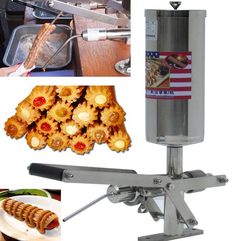 New Stainless Steel 304 Perfect Performance Churros Filler Churreria ...