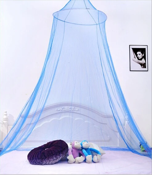 3 Colors Mosquito Net Graceful Beautiful Elegant Netting Bed Round Lace ...