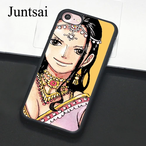 Juntsai One Piece Nico Robin Anime For iPhone 6 6s Case Soft TPU Back ...