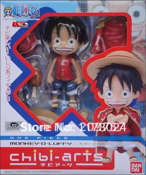 Famoso Anime One Piece Luffy bonito Eat Meat Nendoroid PVC mudança ...
