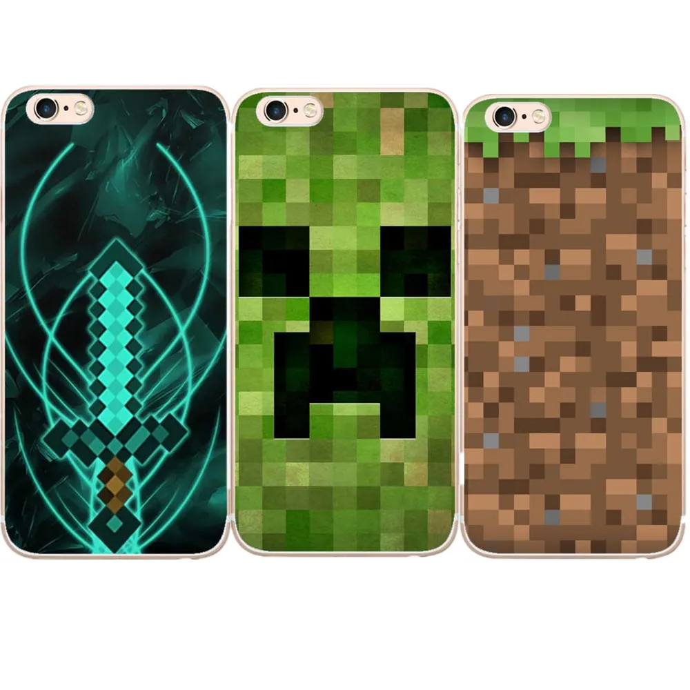Minecraft Like a Boss Youth Long Phone Case Cover for Apple iPhone 5 5s ...