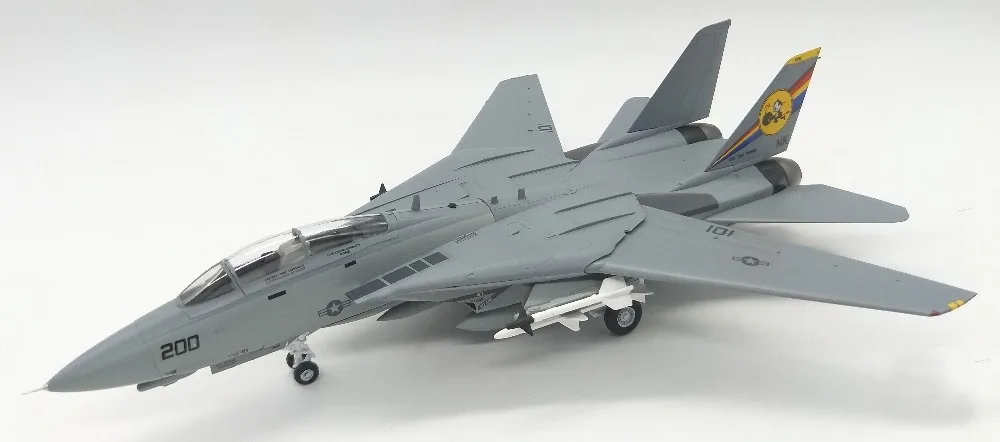 Труба 1: 72 США F-14D VF-31 бомба кошка эскадрилья мужской F14 модель ...