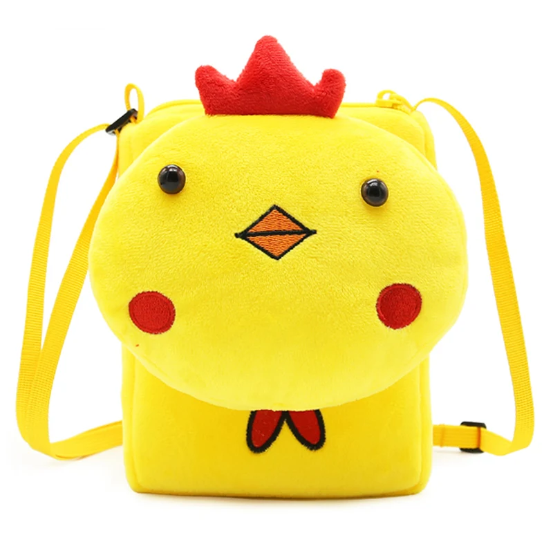 Cute-Baby-Bags-Kids-Small-Flap-Bag-Soft-Plush-Fabric-Cartoon-Chick ...