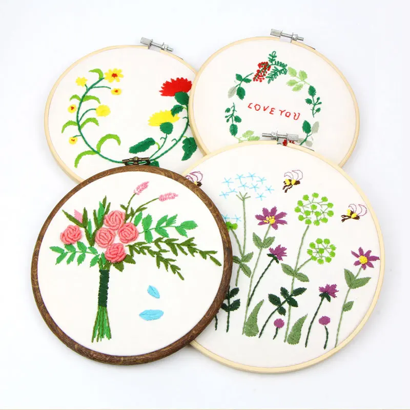 Embroidery ribbons sets Kit Flower Handmade DIY Hoop Art Needlework ...