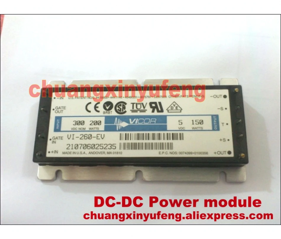 VI-260-EV-VICOR-DC-DC-Power-module-DC-300V-5V-150W30A-isolated-power ...
