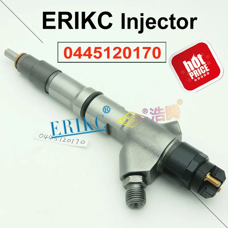 ERIKC inyector de combustible genuino para coche, piezas diésel ...