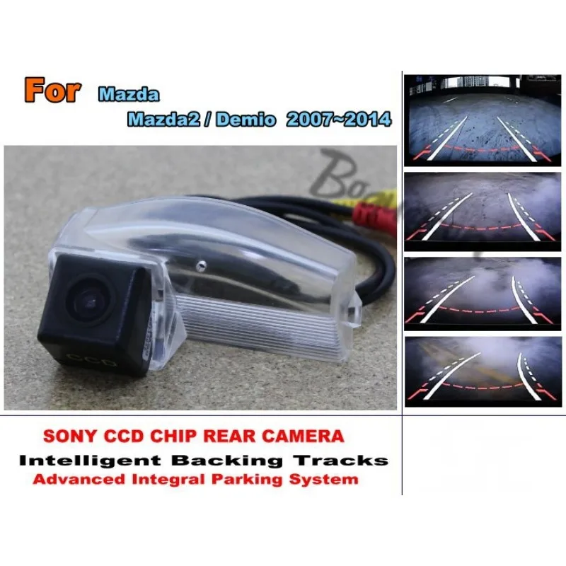 For Mazda M2 Mazda2 / Demio Car Intelligent Parking Tracks Camera / Hd ...