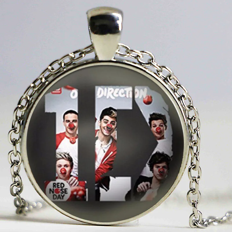 One Direction ID Fashion Statement Necklace For Women & Men Pendant ...