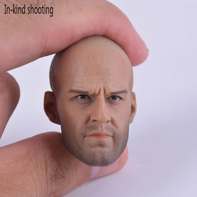 1/6 Scale Jason Statham Head Sculpts Model Toys A-01 Man Carving Model ...