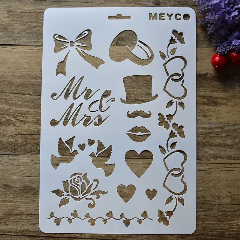 Mr And Mrs Stencils