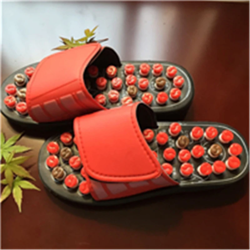 Hot Rotary Tai Chi Eight Of Magnetic Foot Massage Slippers Health Shoe Massages Elderly Product