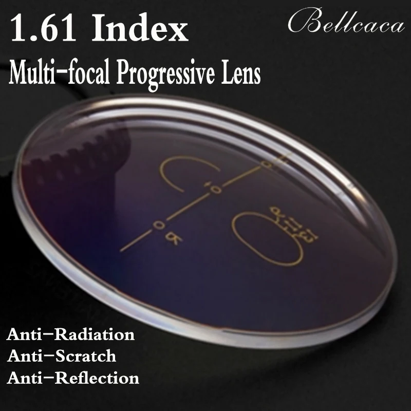 1.61 Index Aspheric Optical Multi-focal Progressive Prescription Lens ...