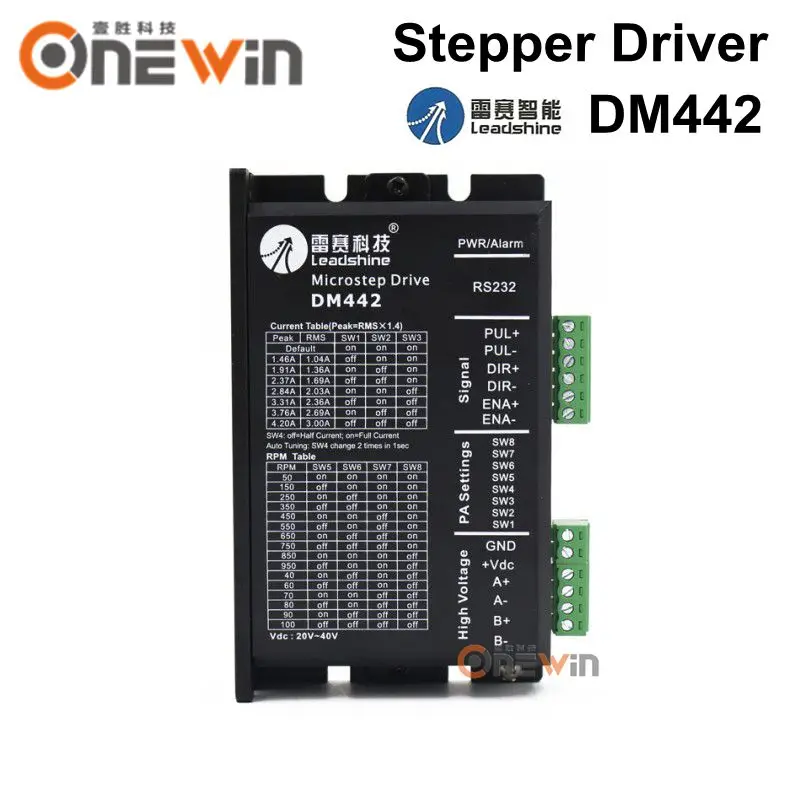 Leadshine-2-Phase-Analog-Stepper-Driver-DM442-work-at-24V-40V-4A ...
