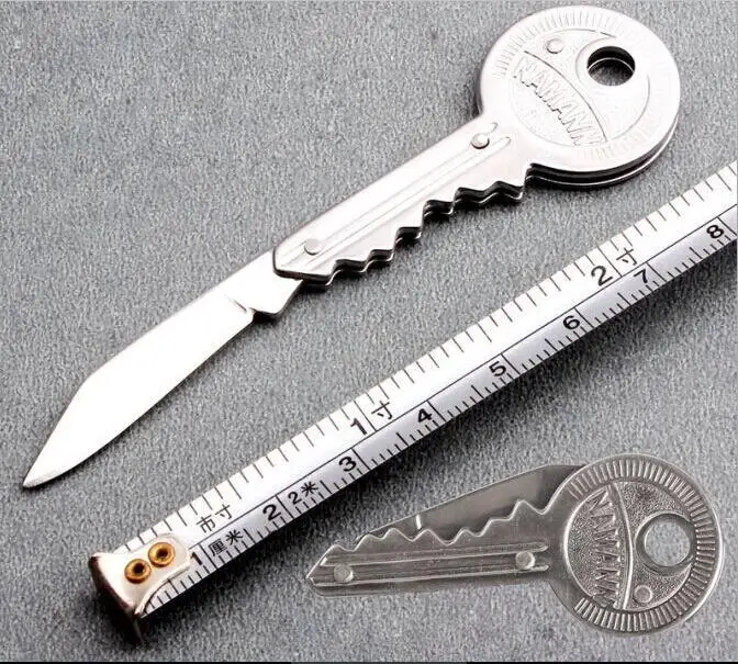 Shnapign mini chave faca dobrável chave de bolso chave faca de corrente ...