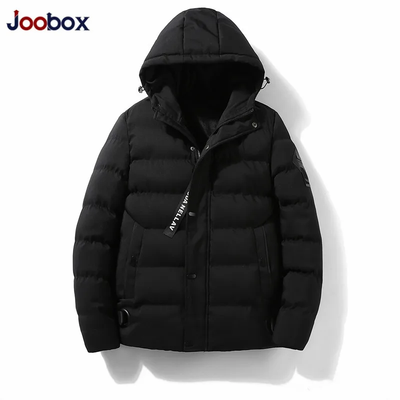 JOOBOX 2018 chaqueta Parka de invierno para hombre abrigo largo de ...