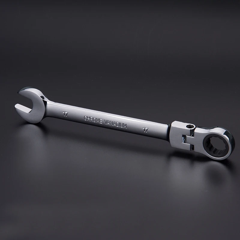1Piece 6-24mm Ratchet Wrench Set Flexible HeadCr-V Open End Gears ...