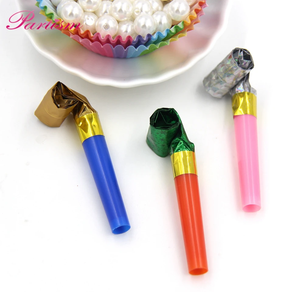 10PCS/Lot Boyhood Funny Whistles Toy Kids Childrens Birthday Party ...