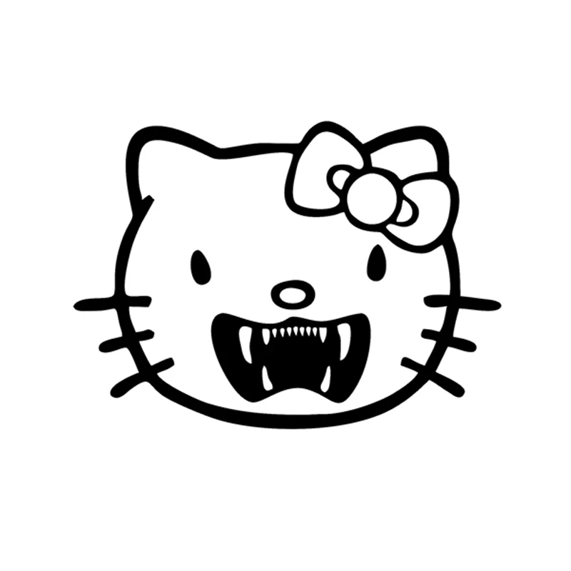 Hello Kitty Zombie Drawing
