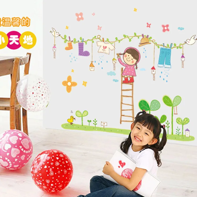 Little Girl Wall Decals