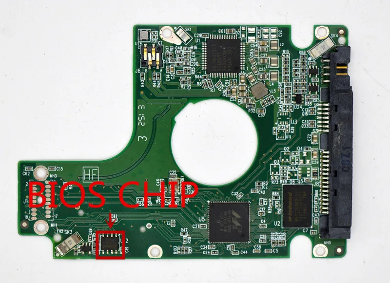 Placa-de-circuito-de-disco-duro-Digital-Occidental-HDD-PCB-SATA-2060 ...