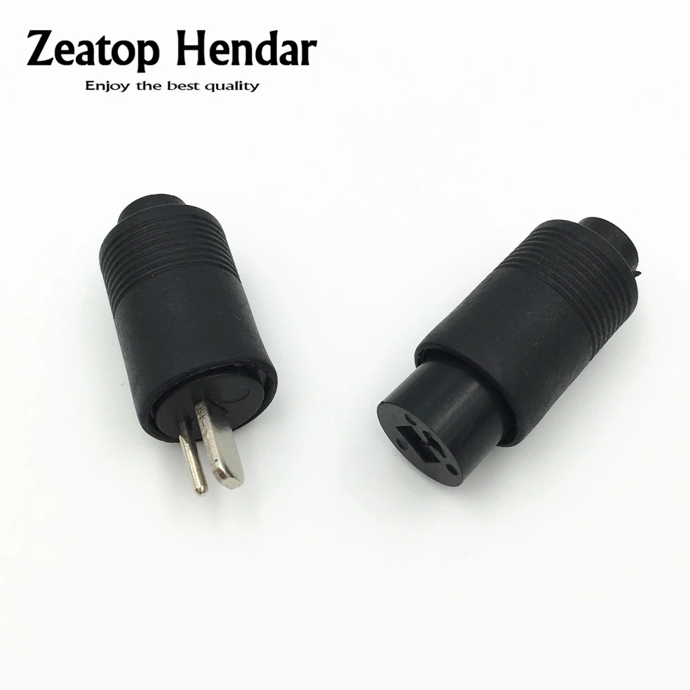 1pcs 2 Pin Din Male Or Female Speaker Plug 2-pin Plug Hifi Loudspeaker ...
