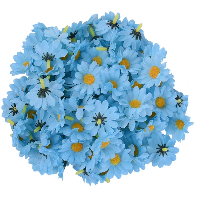 Silk Blue Daisy Clip Art