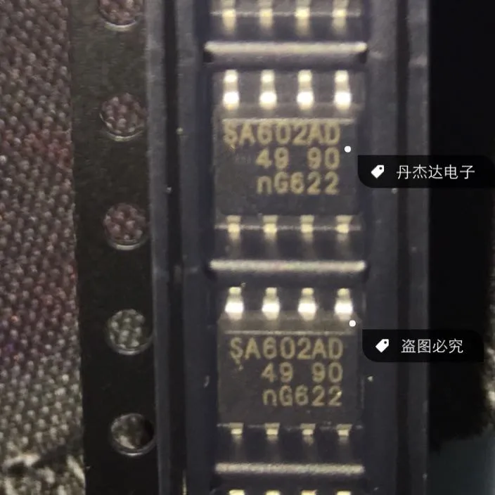 50PCS/LOT SA602A SA602AD SA602 SOP 8-in Connectors from Lights ...