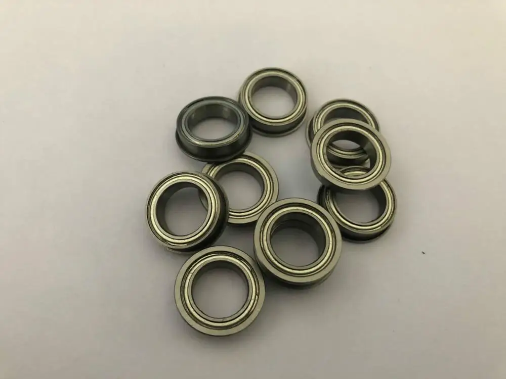 10pcs F688 F688 ZZ F688ZZ F688 2Z F688Z zz z 2z F628/8ZZ Flanged Flange ...