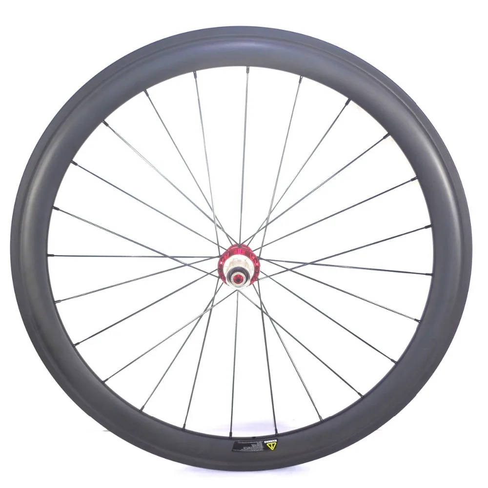 700C Road Carbon Wheels 35mm Depth 25m Width U Shape Clincher Carbon ...