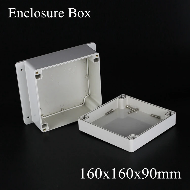 160*160*90mm IP66 ABS Waterproof electronic enclosure project box ...