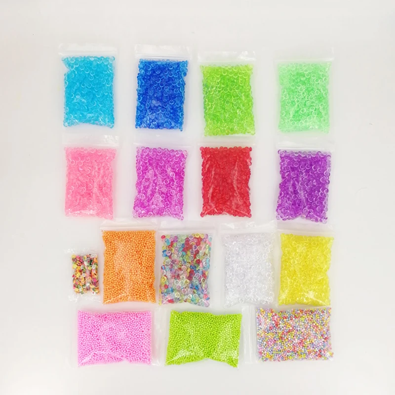 16Pack Colorful Styrofoam Foam Balls Slime Tool Fruit Slice For Slime ...