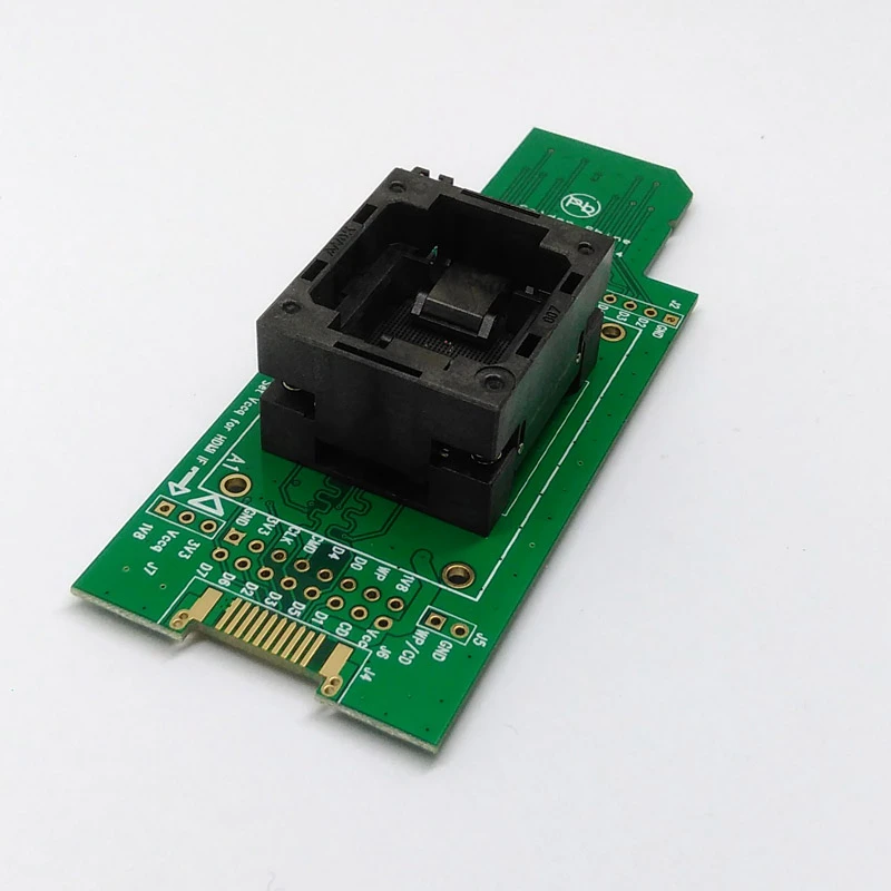 eMMC test Socket to SD, eMMC adapter, for nand flash testing, for BGA ...