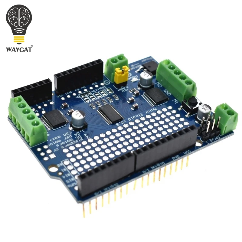 Generic Official IIC I2C TB6612 Mosfet Stepper Motor PCA9685 PWM Servo Driver Shield V2 For ...