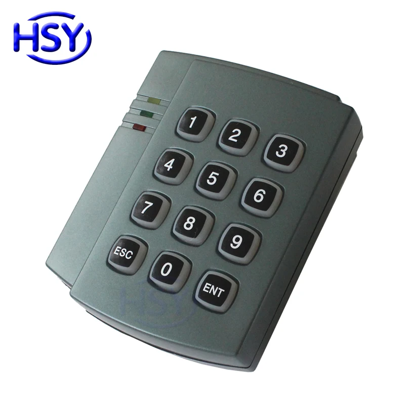 HSY Weigand 26 bit RFID EM ID Card Proximity Keypad Reader 13.56Mhz ...