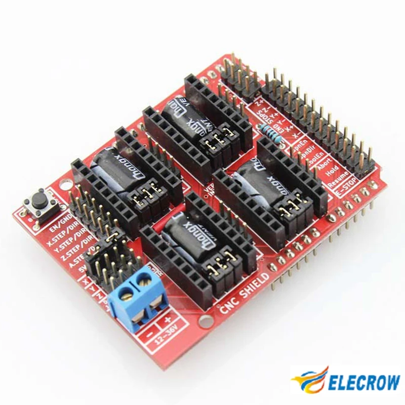 Buy High Quality 3d Printer Cnc Shield For Arduino Uno