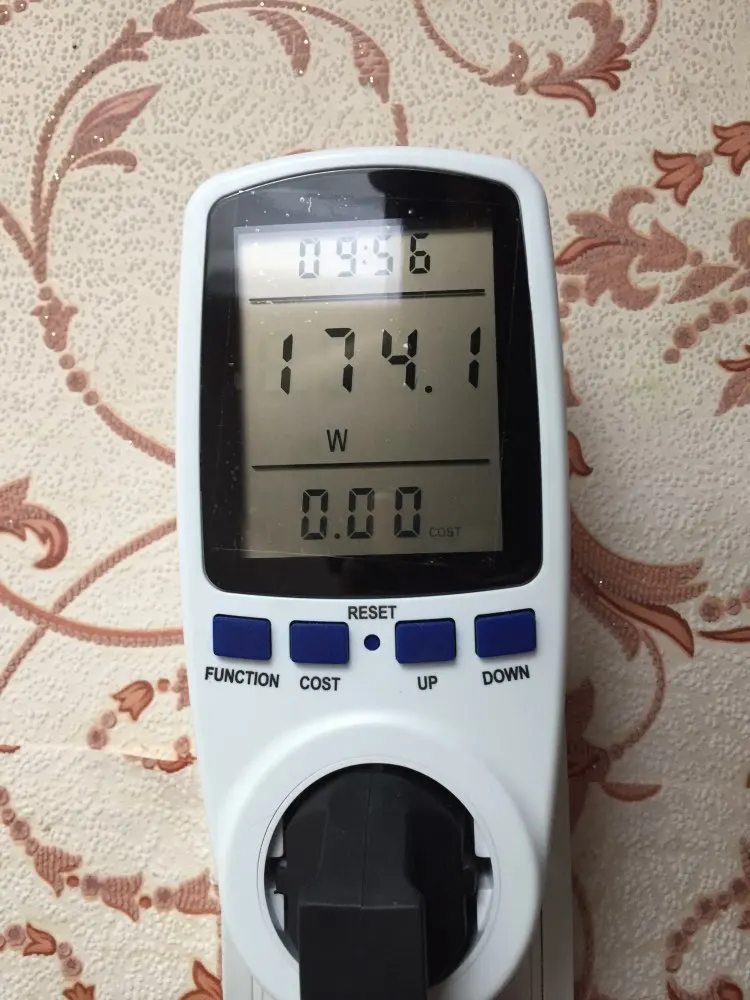 Atorch 220v Ac Power Meter Digital Wattmeter Energy Eu Watt Calculator ...