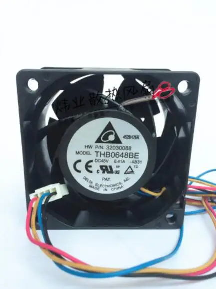 The original DELTA 6038 48V 0.41A THB0648BE 6CM four line large air volume /PWM intelligent ...