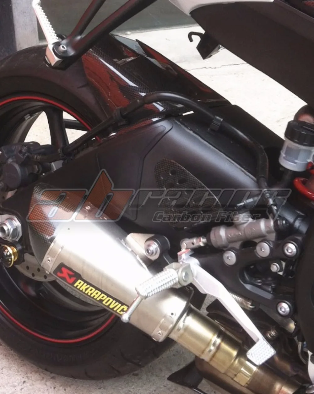 Heel Plate For Yamaha YZF R6 2008 09 10 11 12 13 14 15 2016 Full Carbon ...