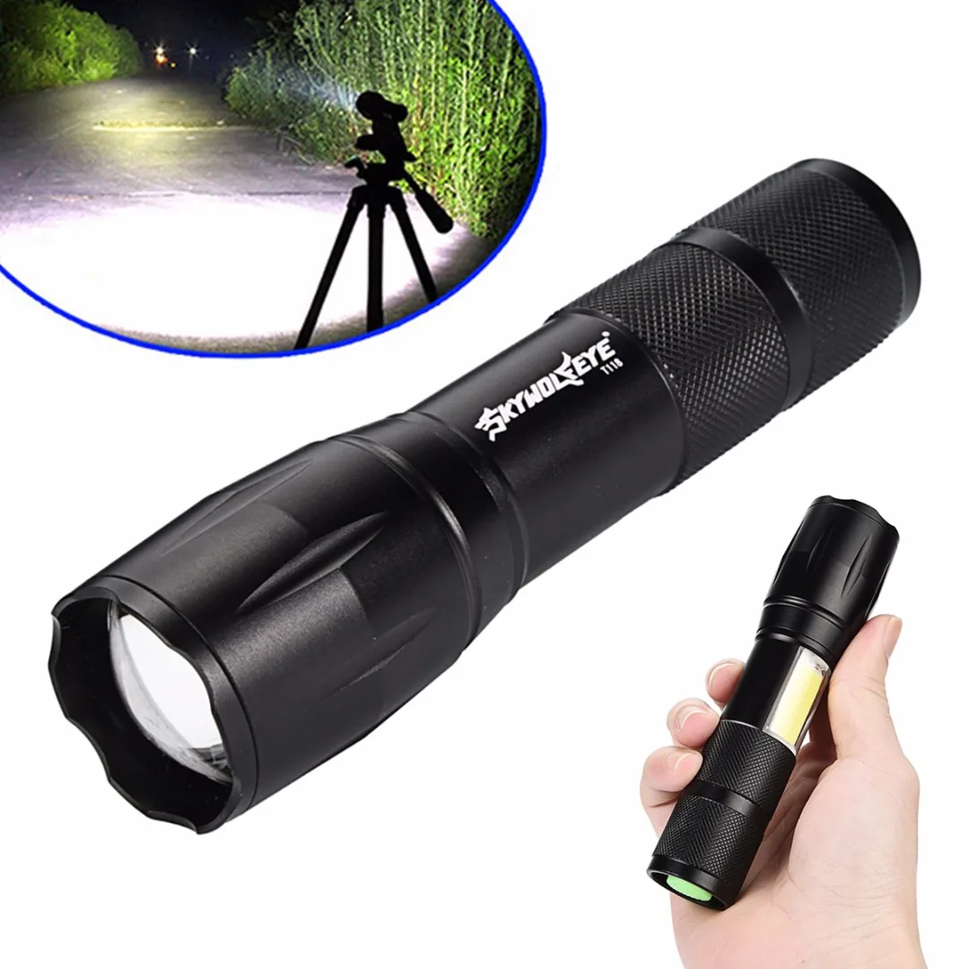 Aliexpress.com : Buy Portable 1000LM 4 Modes T6+COB use 18650 LED ...