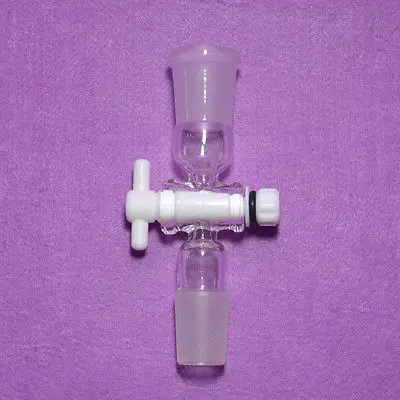 Flow Control Lab Adapter,with PTFE Stopcock,24/29,lab Glassware|adapt ...