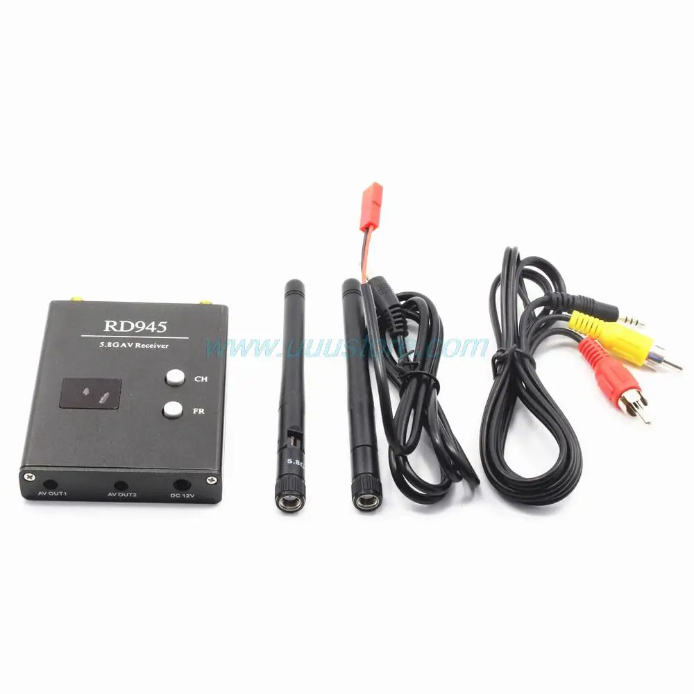 FPV Wireless 5.8G 48CH RD945 Dual Diversity Receiver With A/V and Power ...